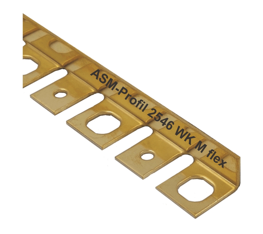 Abschlussprofile Serie WK M flex - ASM-Profile